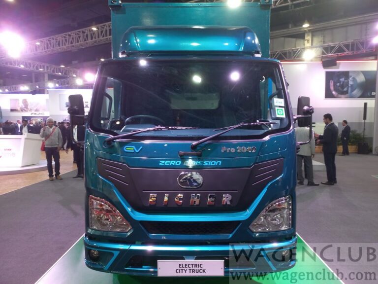 Eicher Pro 2049 EV: Electric city truck with 'big' propositions | Auto Expo 2023 | WagenClub
