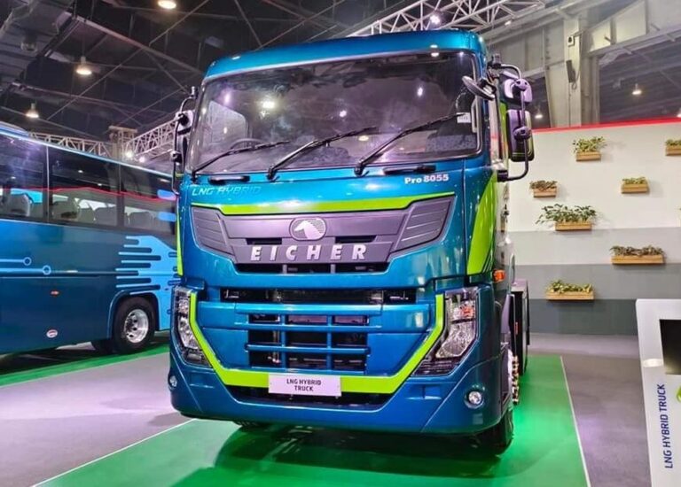 Eicher Pro 8055 LNG-CNG Hybrid Truck: Bracing dual-fuel argument | Auto ...