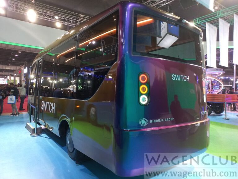 Switch EiV 7: The 7m Electric bus for smart city commute | Auto Expo ...