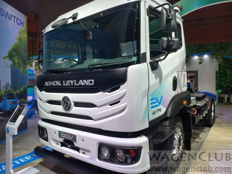 Ashok Leyland 5530 AN AVTR EV: Powerful 55T 4x2 electric tractor with ...
